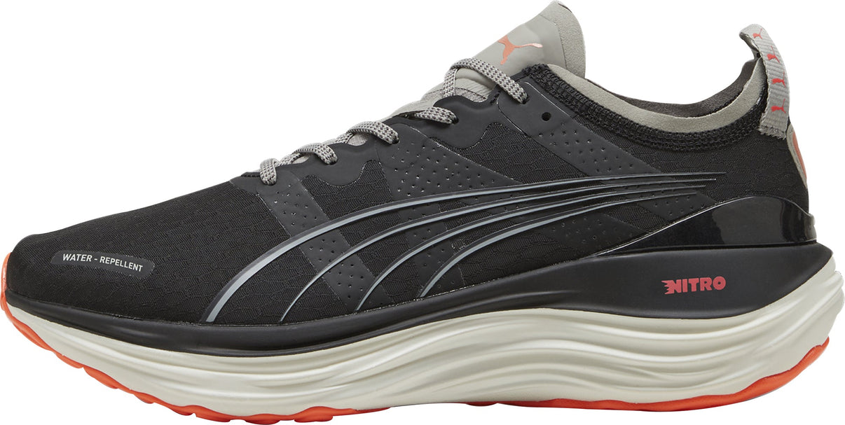 Puma ForeverRun Nitro WTR Mens Running Shoes - Black – Start Fitness