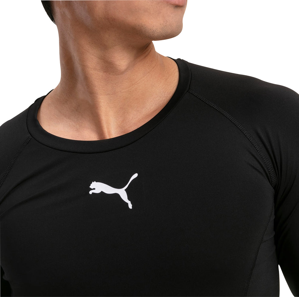 Puma Liga Baselayer Long Sleeve Mens Training Top - Black – Start Fitness