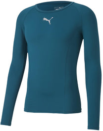 Puma Liga Baselayer Long Sleeve Mens Training Top - Green – Start Fitness