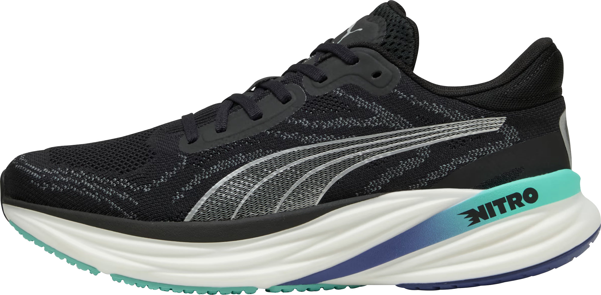 Puma Magnify Nitro 2 Mens Running Shoes - Black – Start Fitness