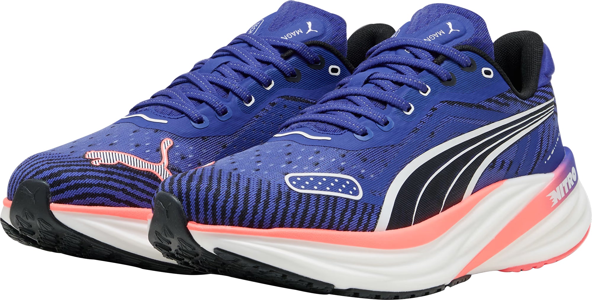 Puma Magnify Nitro 2 Mens Running Shoes Blue