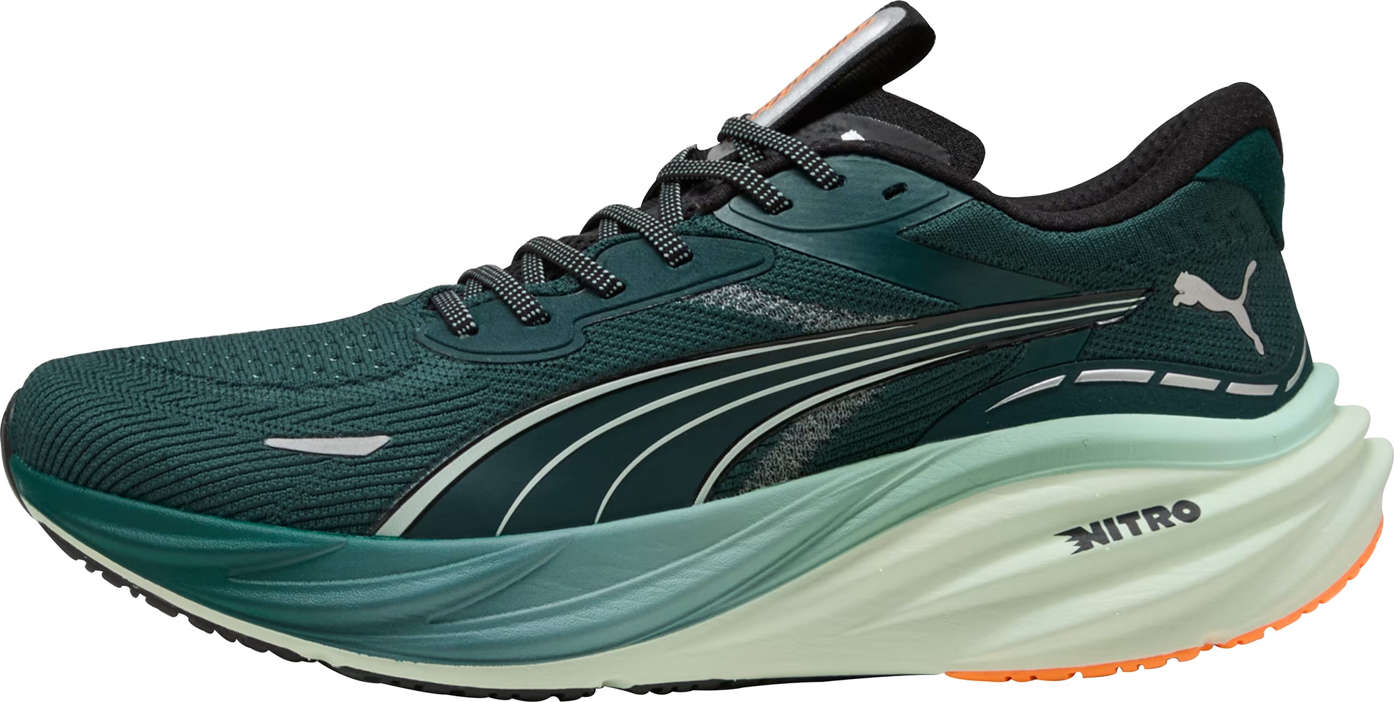 Puma Magnify Nitro 3 Mens Running Shoes - Green – Start Fitness