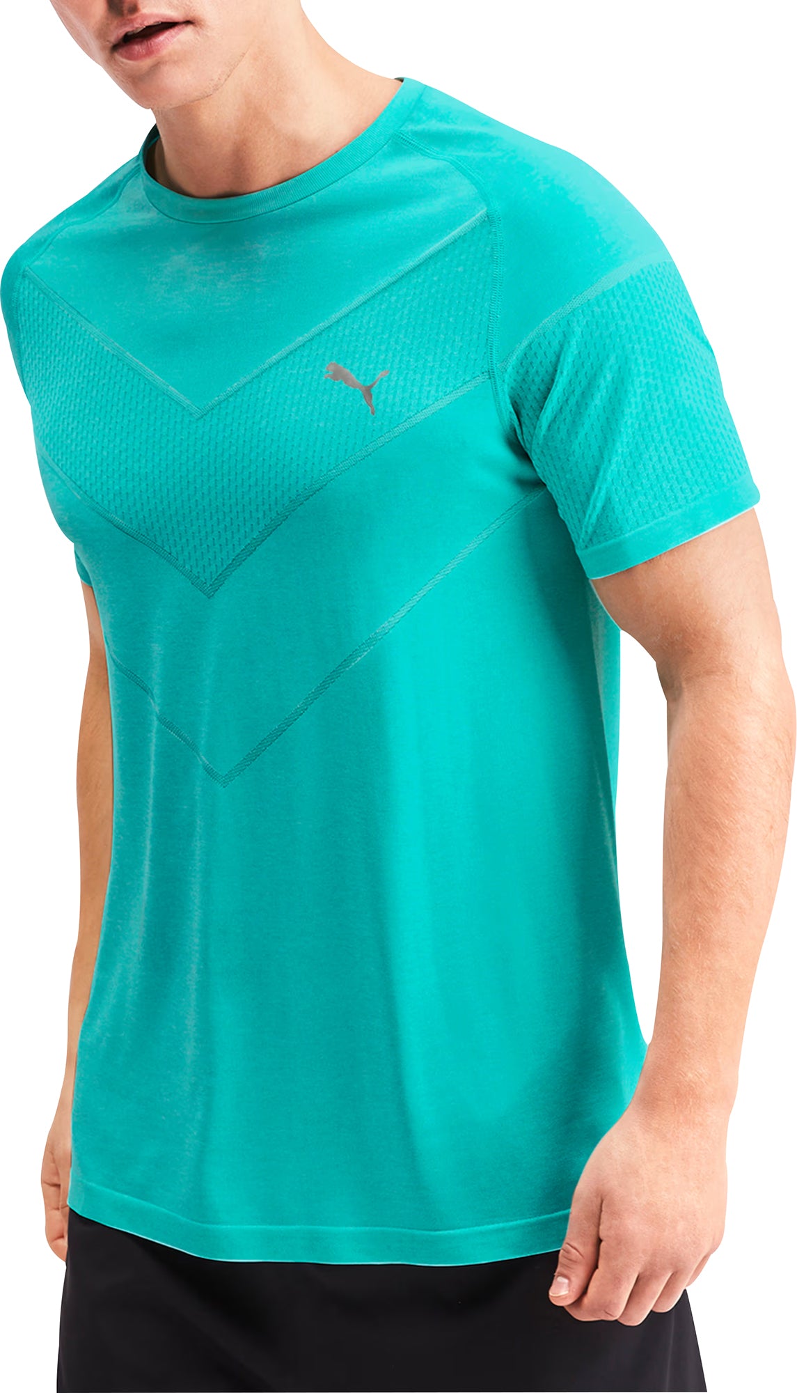 Puma Reactive evoKNIT Short Sleeve Mens Training Top - Blue – Start Fitness