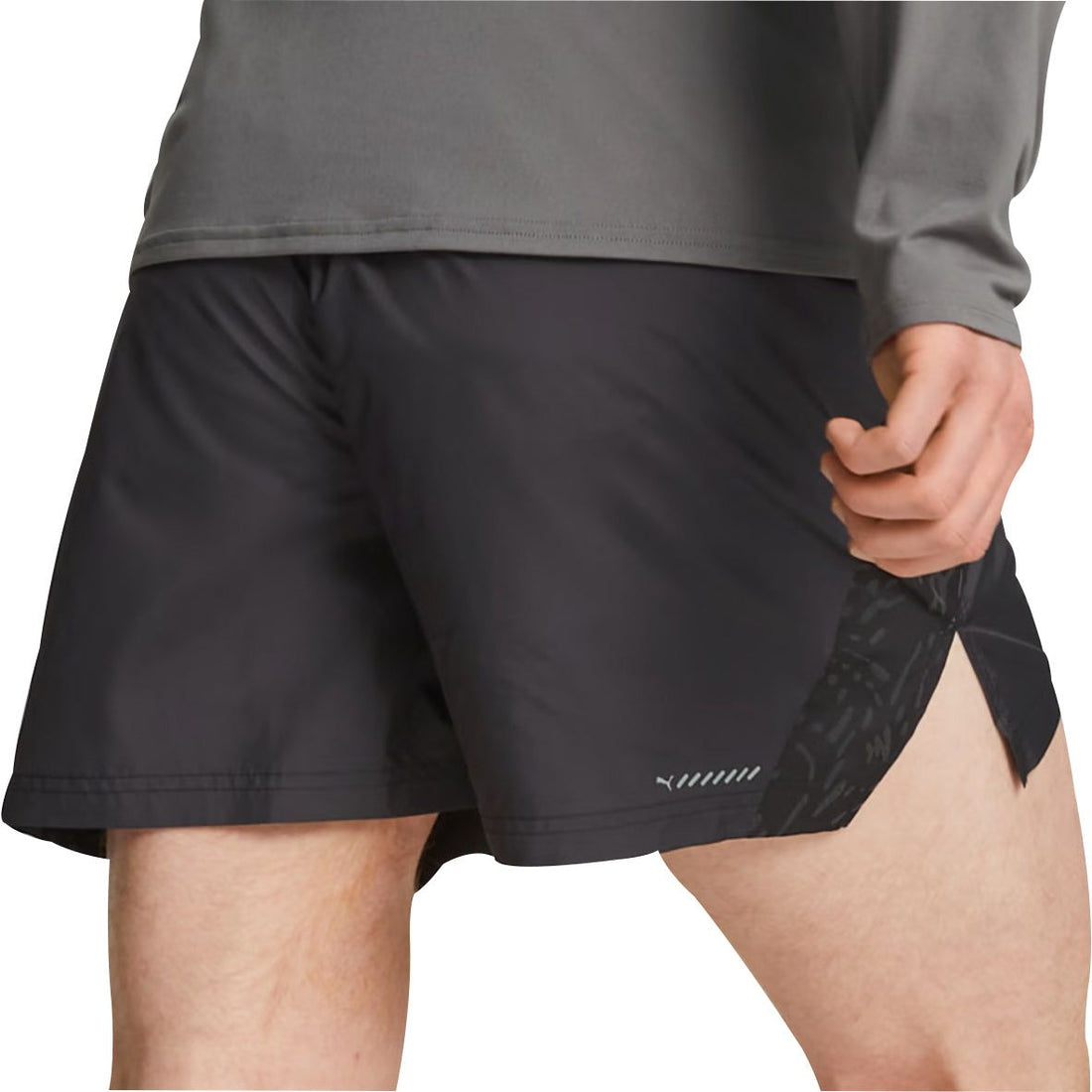 Puma Run 5 Inch Mens Running Shorts - Black – Start Fitness