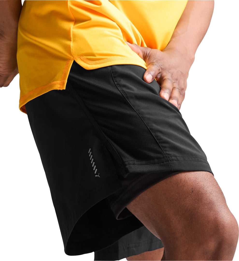 Puma Run Favourite Velocity 2 In 1 Mens Running Shorts - Black – Start ...