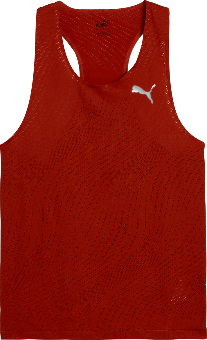 Puma Run Ultraspun Mens Running Vest - Red – Start Fitness