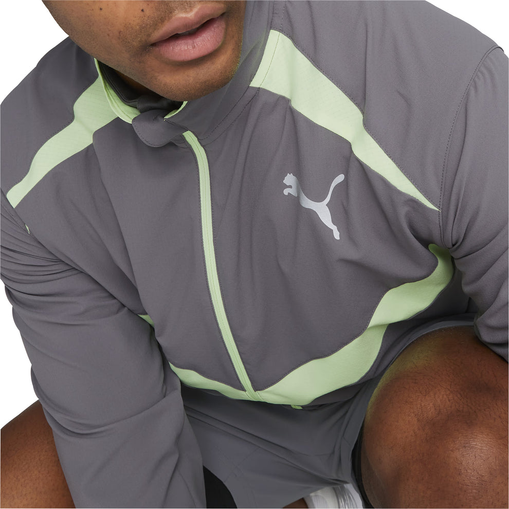 Puma Ultraweave Mens Running Jacket - Grey – Start Fitness