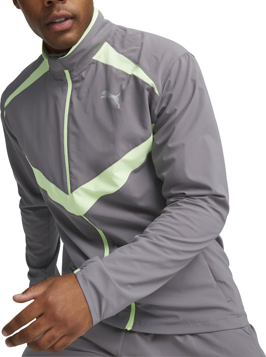 Puma Ultraweave Mens Running Jacket - Grey – Start Fitness