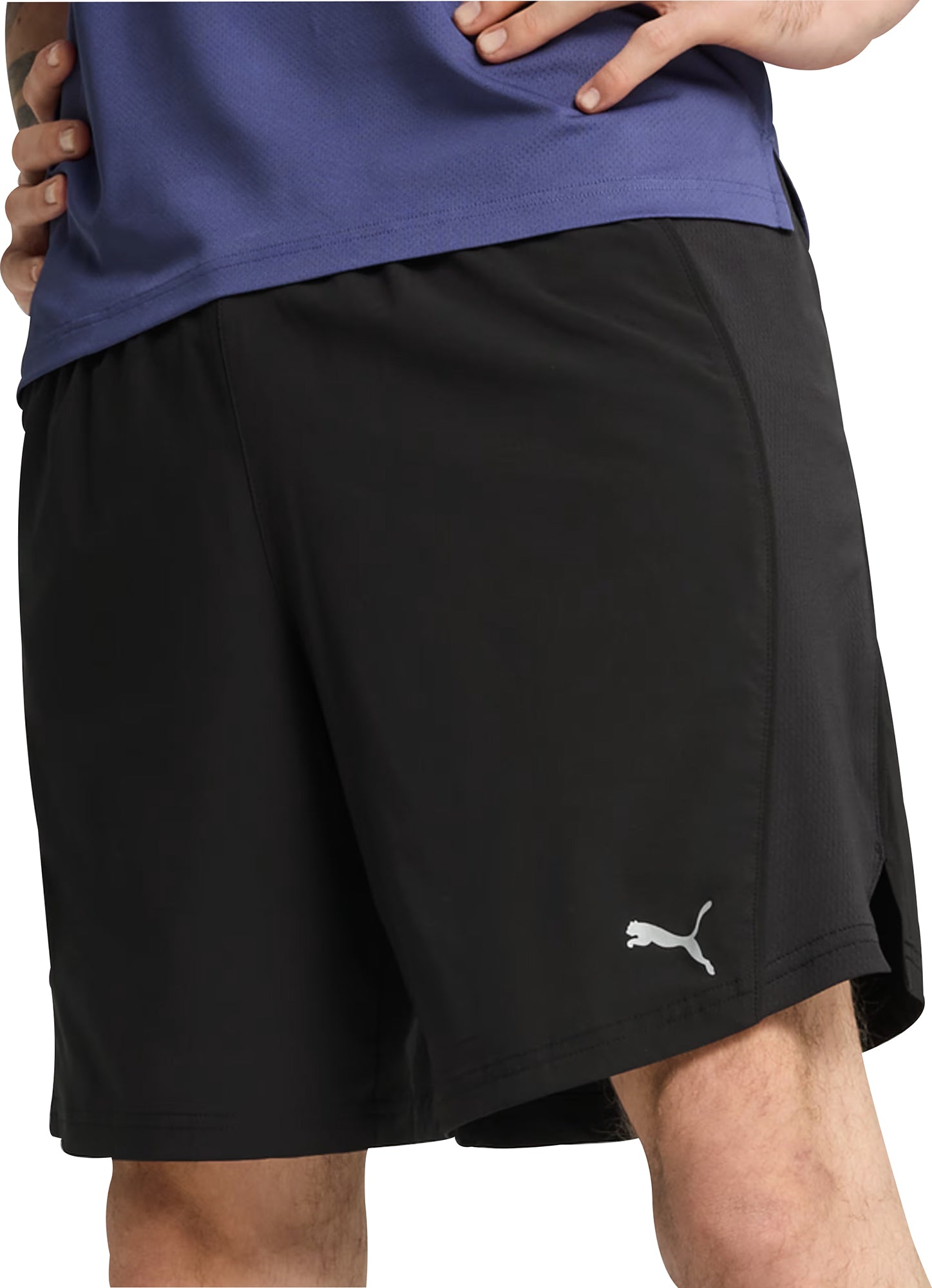 Puma Velocity 7 Inch Mens Running Shorts - Black – Start Fitness