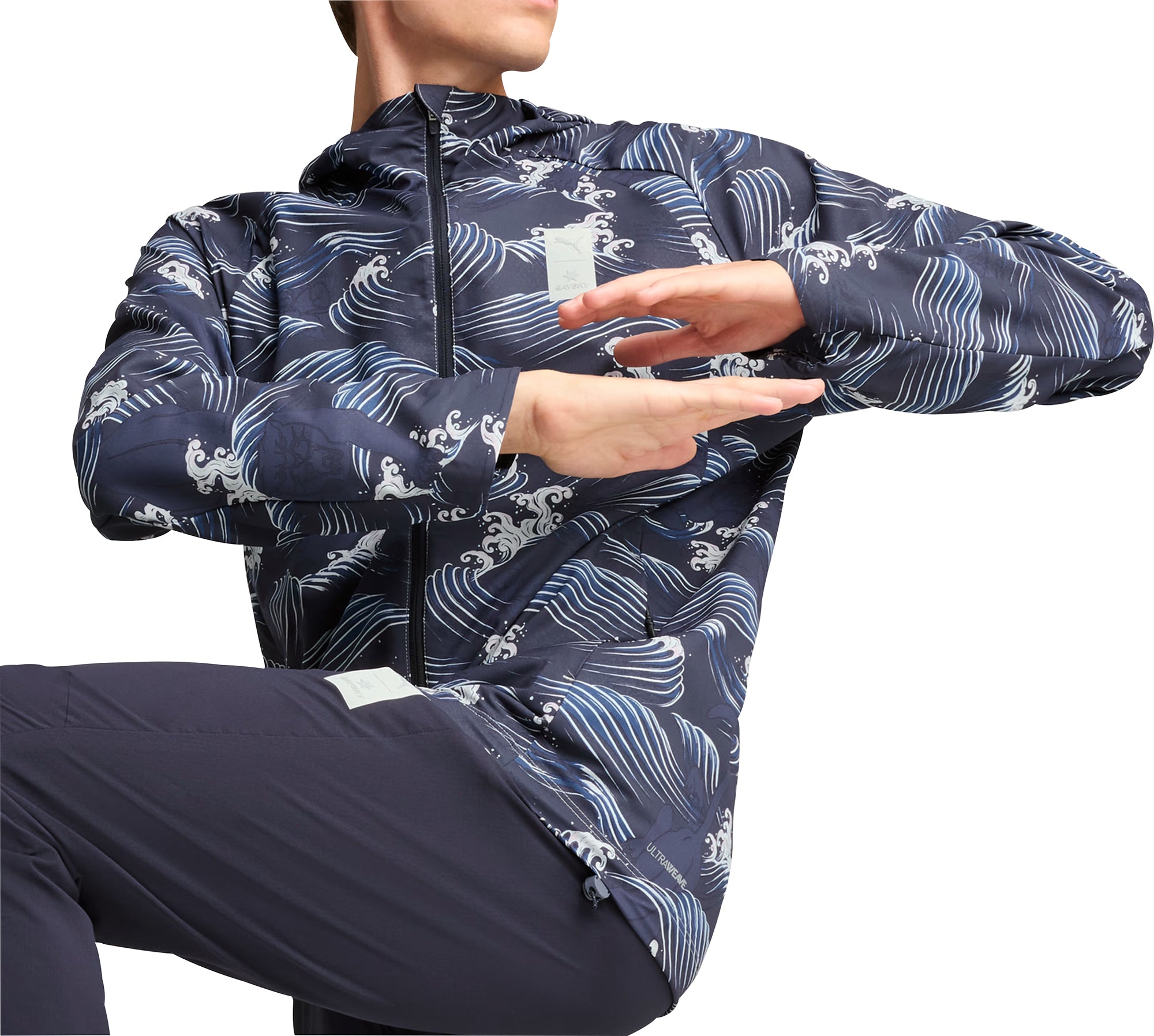 Puma X SAYSKY Graphic Mens Running Jacket - Blue – Start Fitness