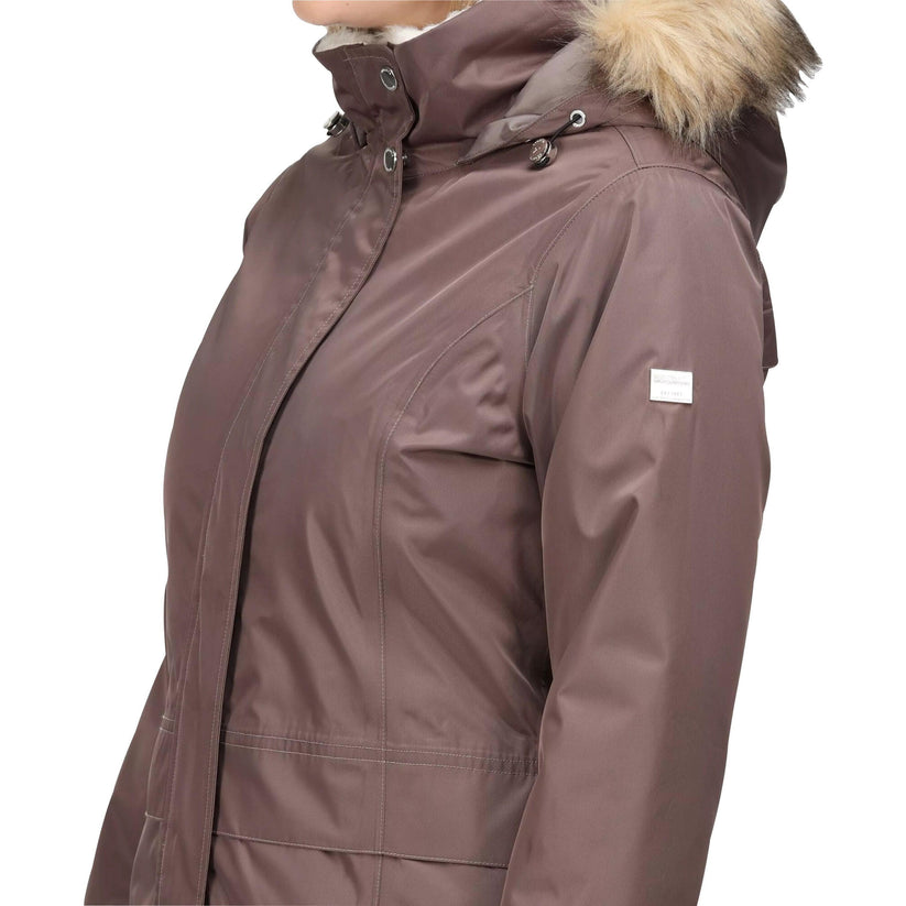 Regatta Lexis Waterproof Insulated Womens Parka Jacket - Brown – Start ...