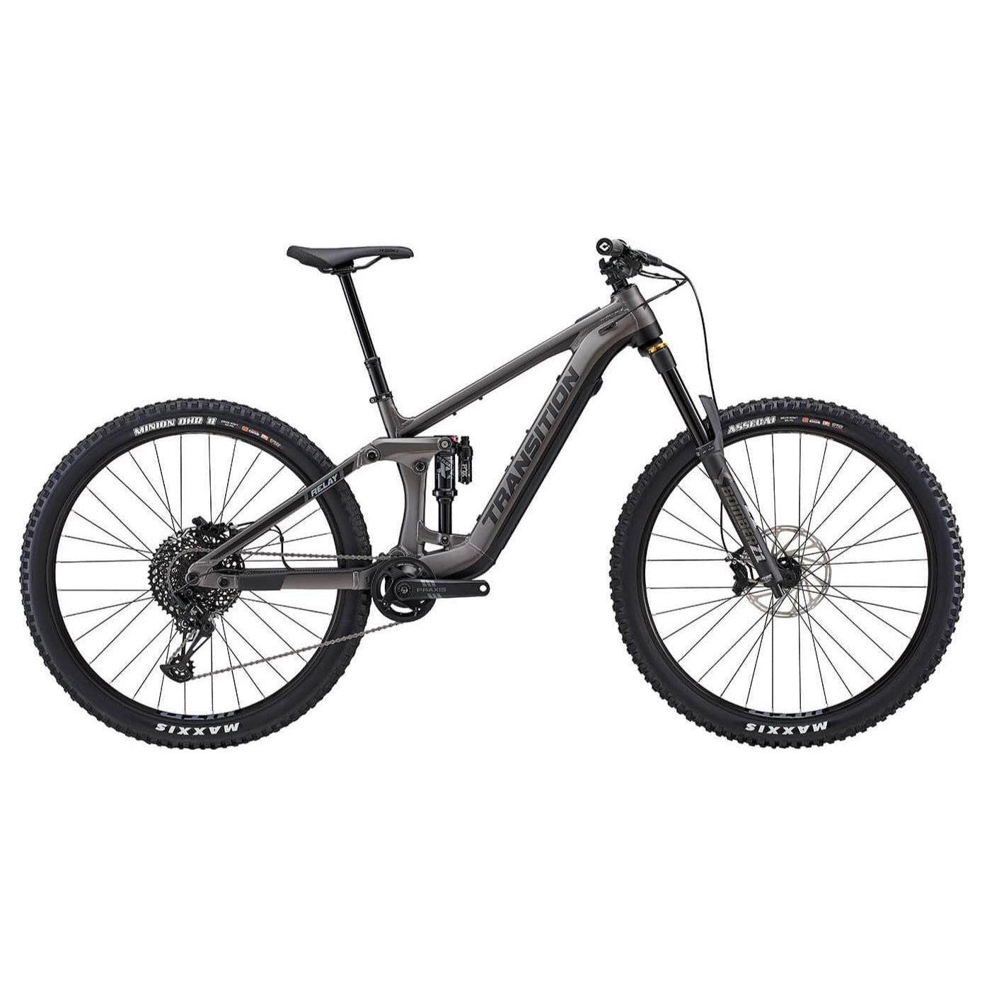 Transition Relay NX Alloy Electric Mountain Bike 2024 - Oxide Grey ...
