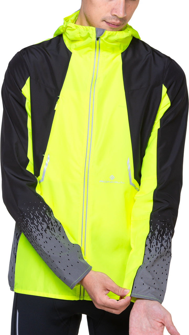 Ronhill Tech Reflect Mens Running Jacket - Yellow – Start Fitness