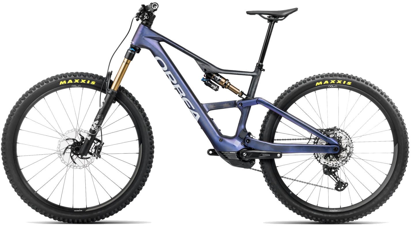 Orbea Rise LT M10 Carbon Electric Full Suspension Mountain Bike 2025 ...