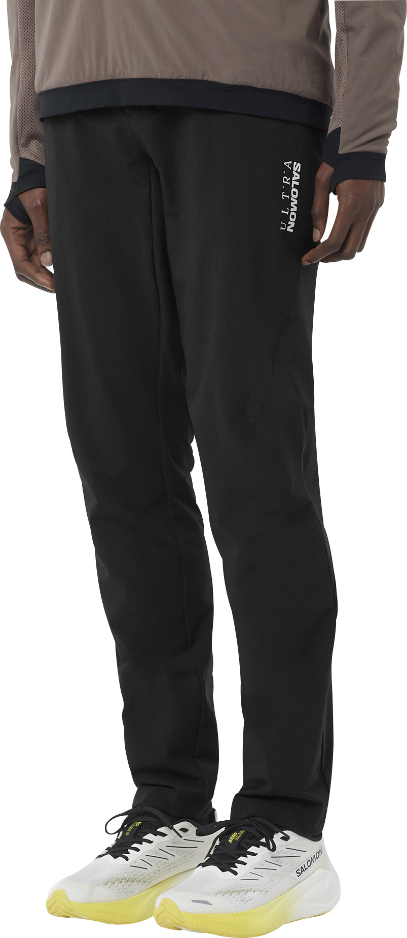 Salomon Ultra Mens Running Track Pants - Black – Start Fitness