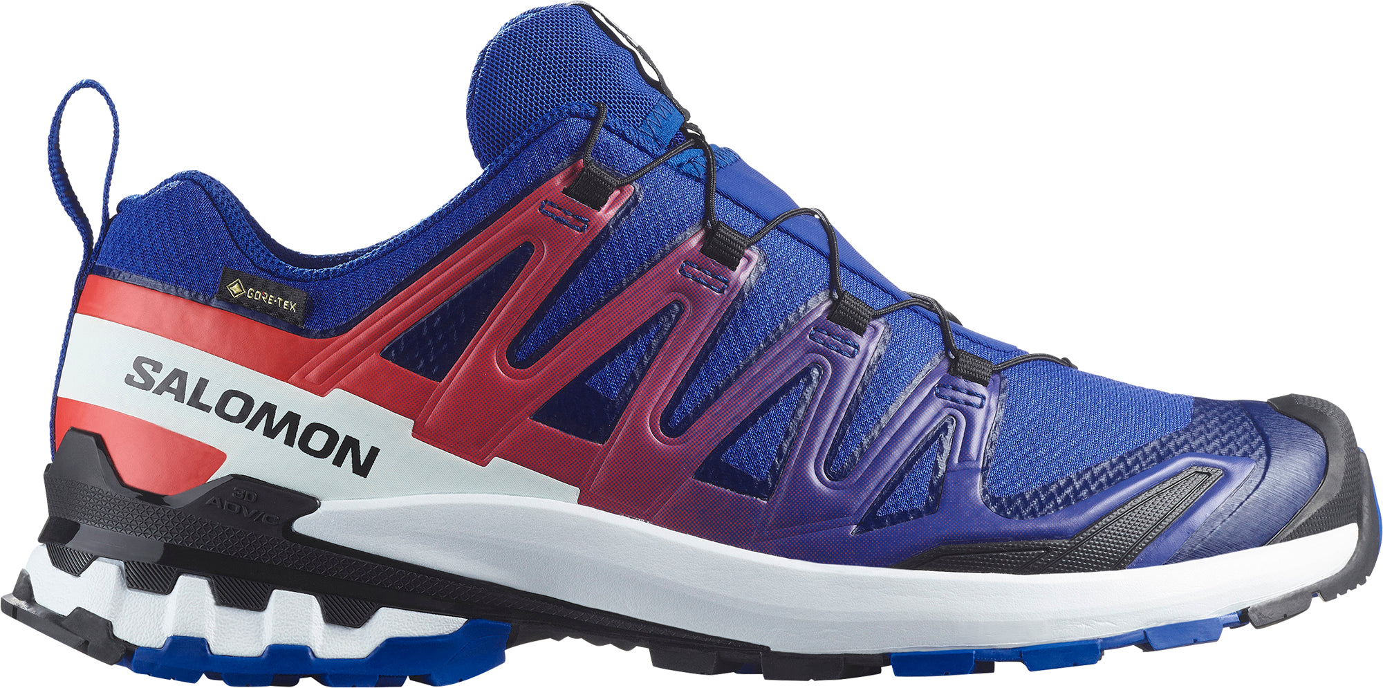 Salomon XA Pro 3D V9 GORE-TEX Mens Trail Running Shoes - Blue – Start ...