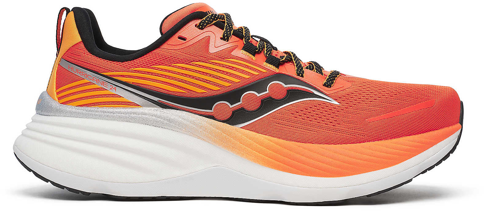 Saucony Hurricane 24 Mens Running Shoes Orange Start Fitness
