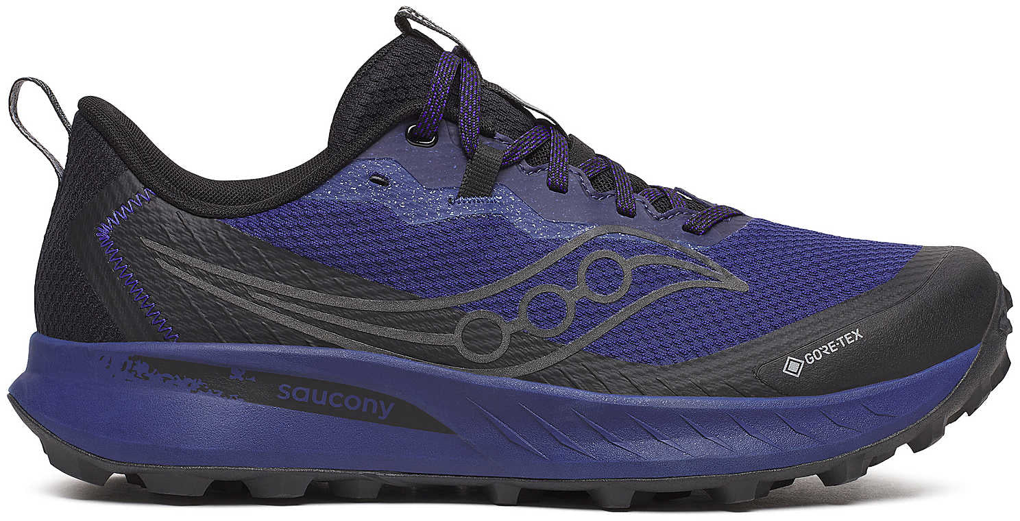 Saucony Peregrine 15 GORE-TEX Mens Trail Running Shoes - Blue – Start ...