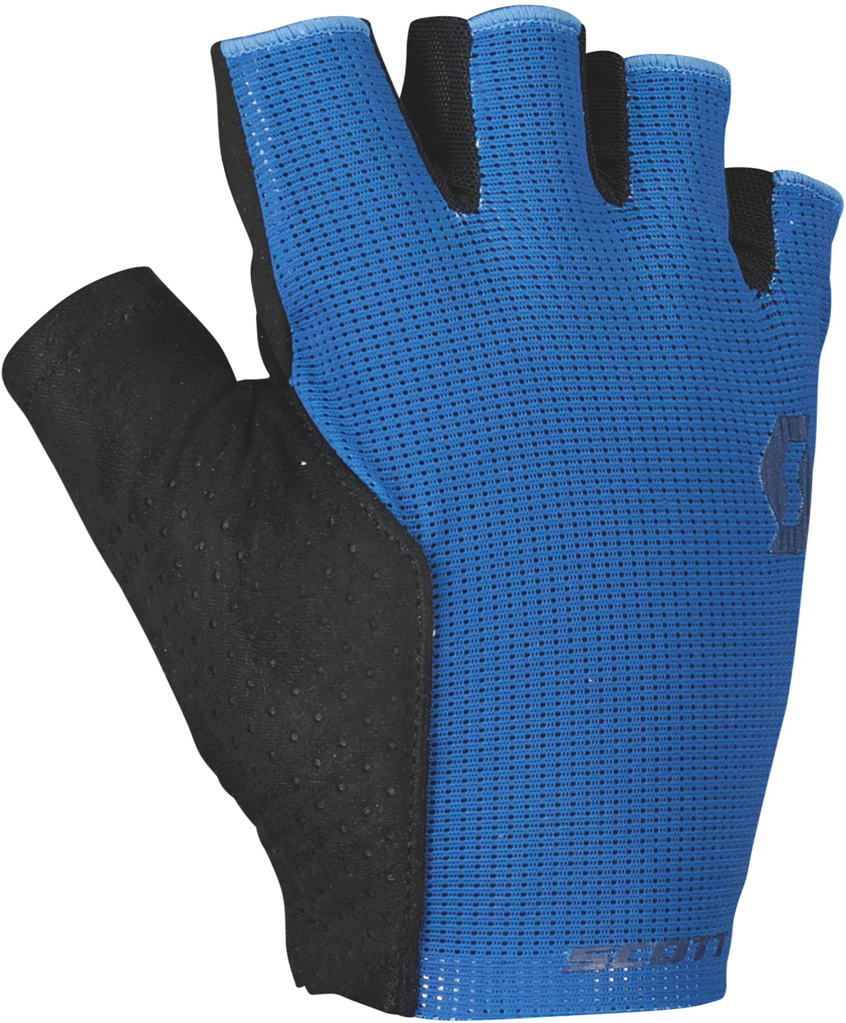 Scott Essential Gel Fingerless Cycling Gloves - Blue – Start Fitness