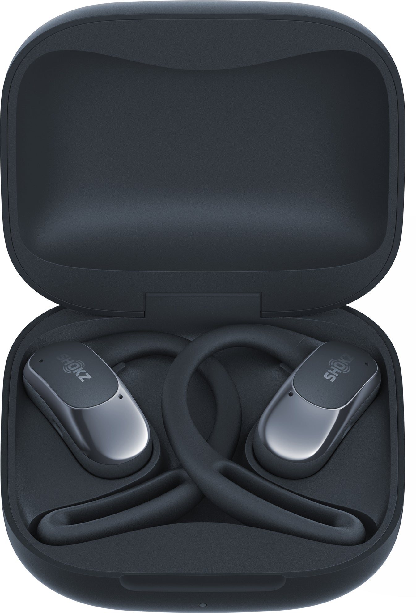 Shokz OpenFit Air Wireless Bone Conduction Running Headphones - Black ...