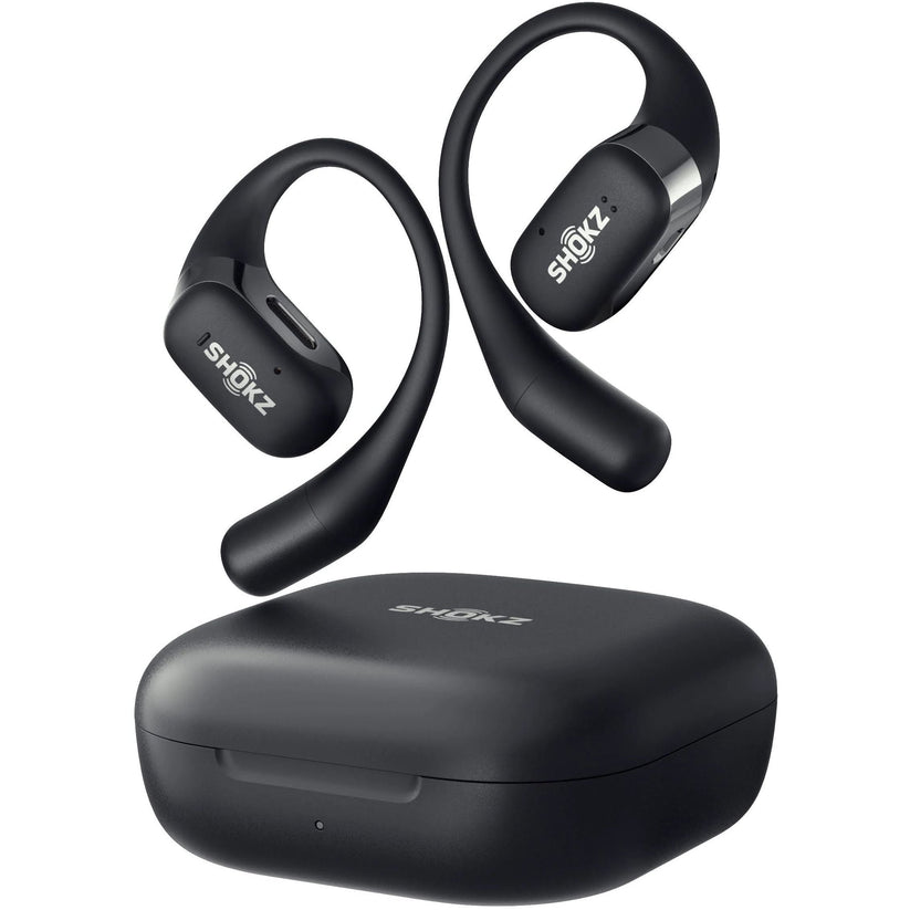 Shokz OpenFit Wireless Bone Conduction Running Headphones - Black ...