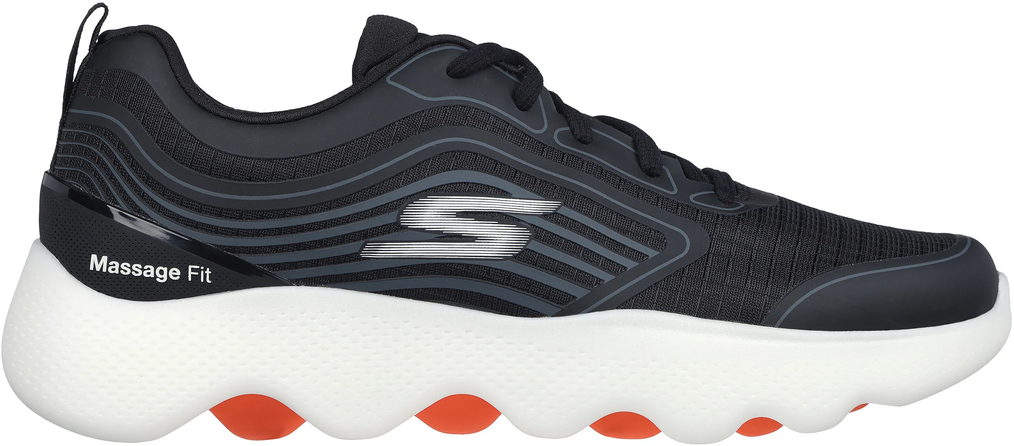 Skechers GO Walk Massage Fit Hydro Mens Walking Shoes - Black – Start ...
