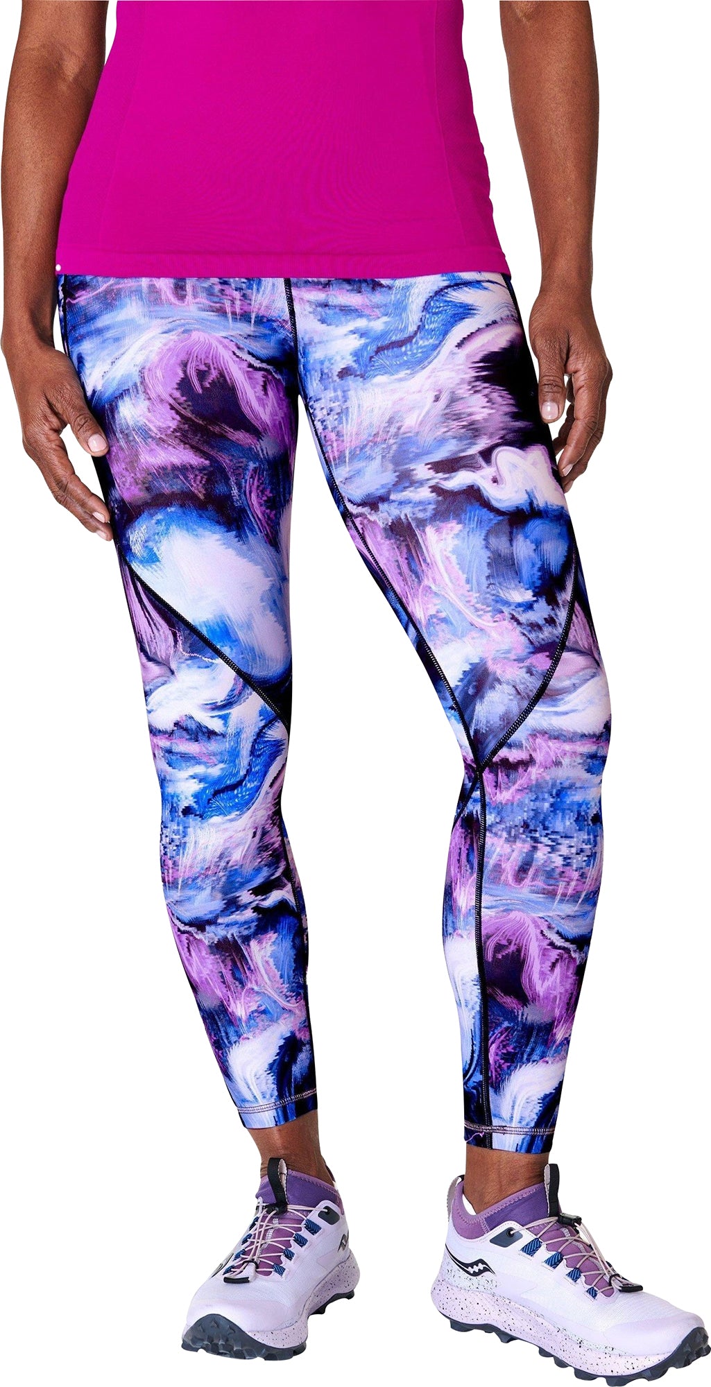 Sweaty Betty Power Pro 7/8 Womens Training Tights - Blue – Start Fitness
