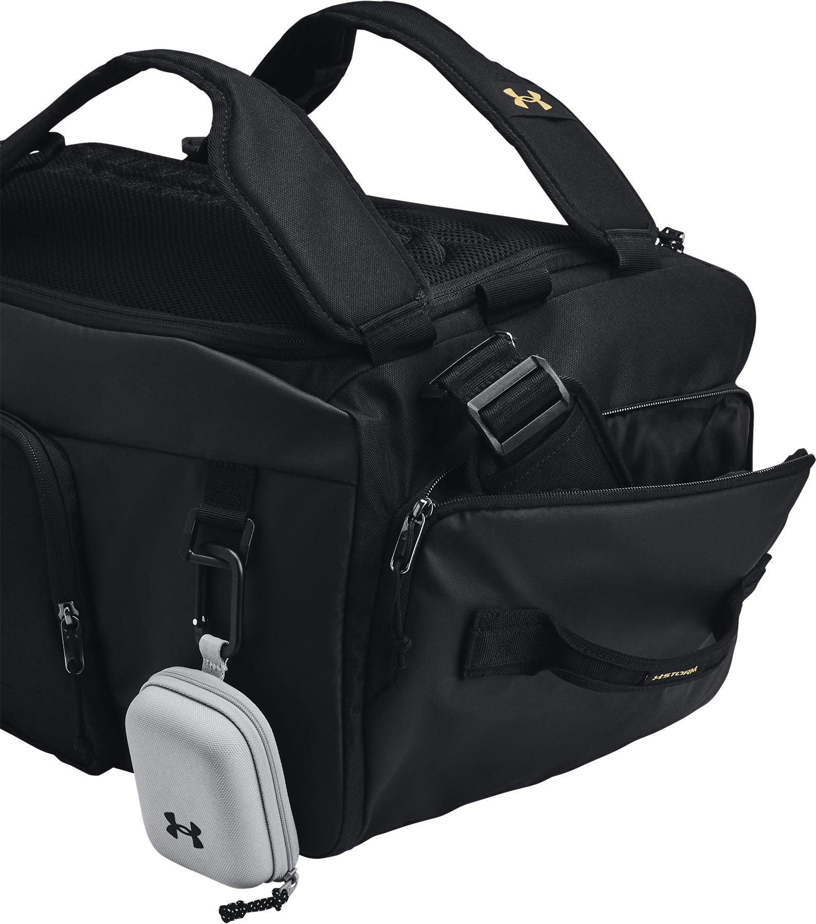 Under Armour Contain Duo Medium Backpack Holdall Black Start Fitness