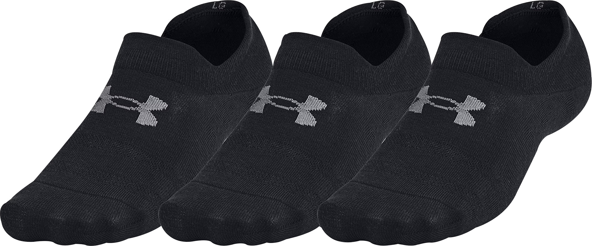 Under Armour Essentials (3 Pack) Ultra Low Tab Socks - Black – Start ...