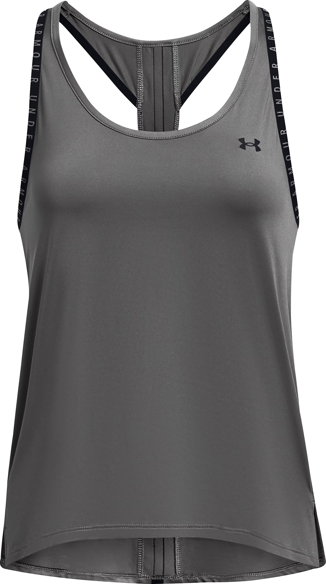 Under Armour Knockout Womens Running Vest Tank Top Grey