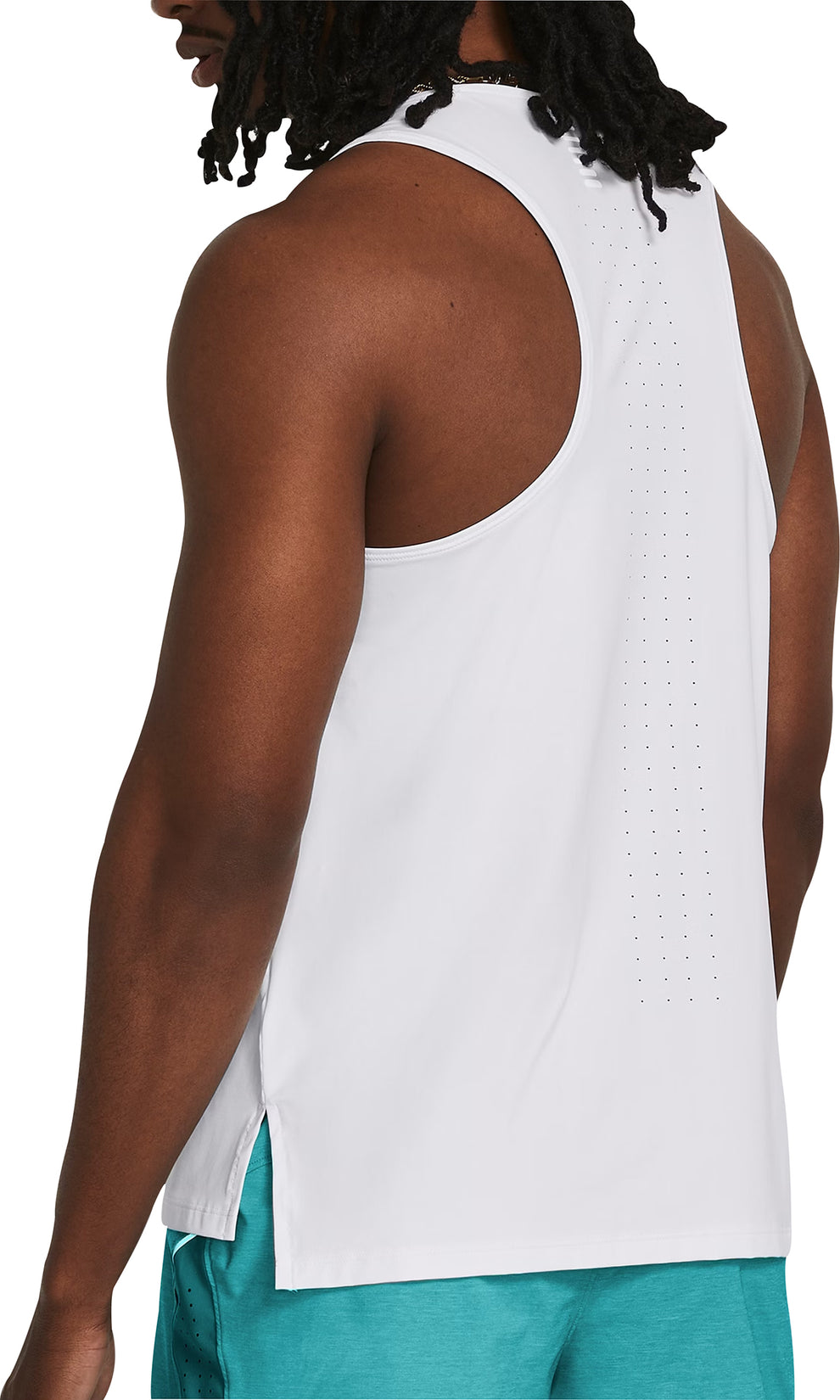 Under Armour Launch Elite Mens Running Vest - White – Start Fitness
