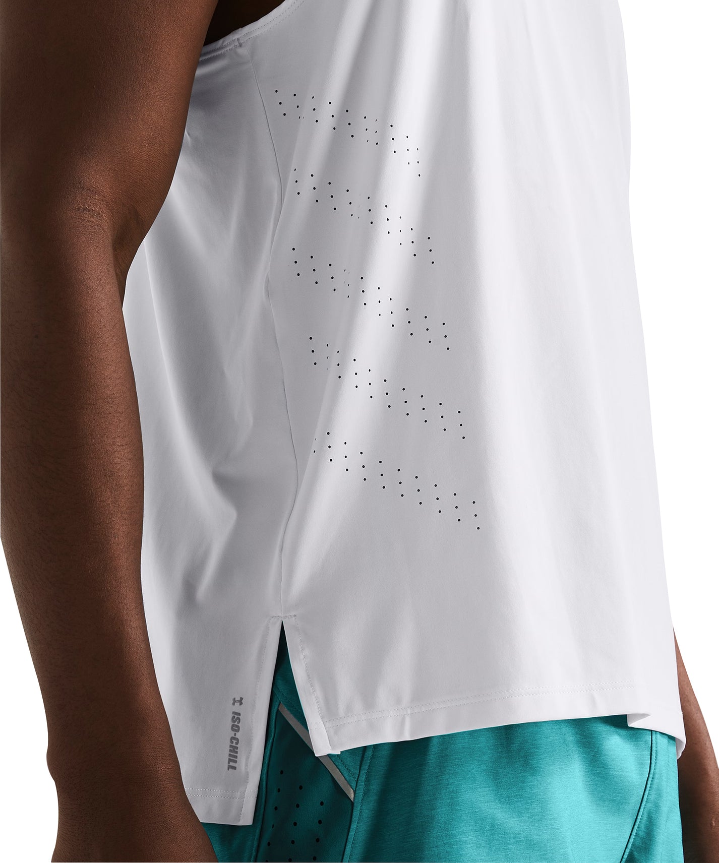 Under Armour Launch Elite Mens Running Vest - White – Start Fitness