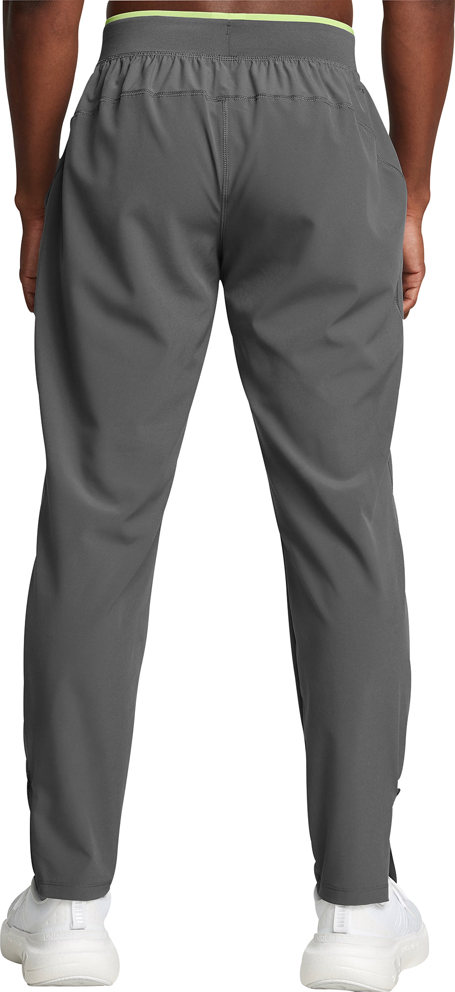 Under Armour Launch Mens Running Track Pants Grey