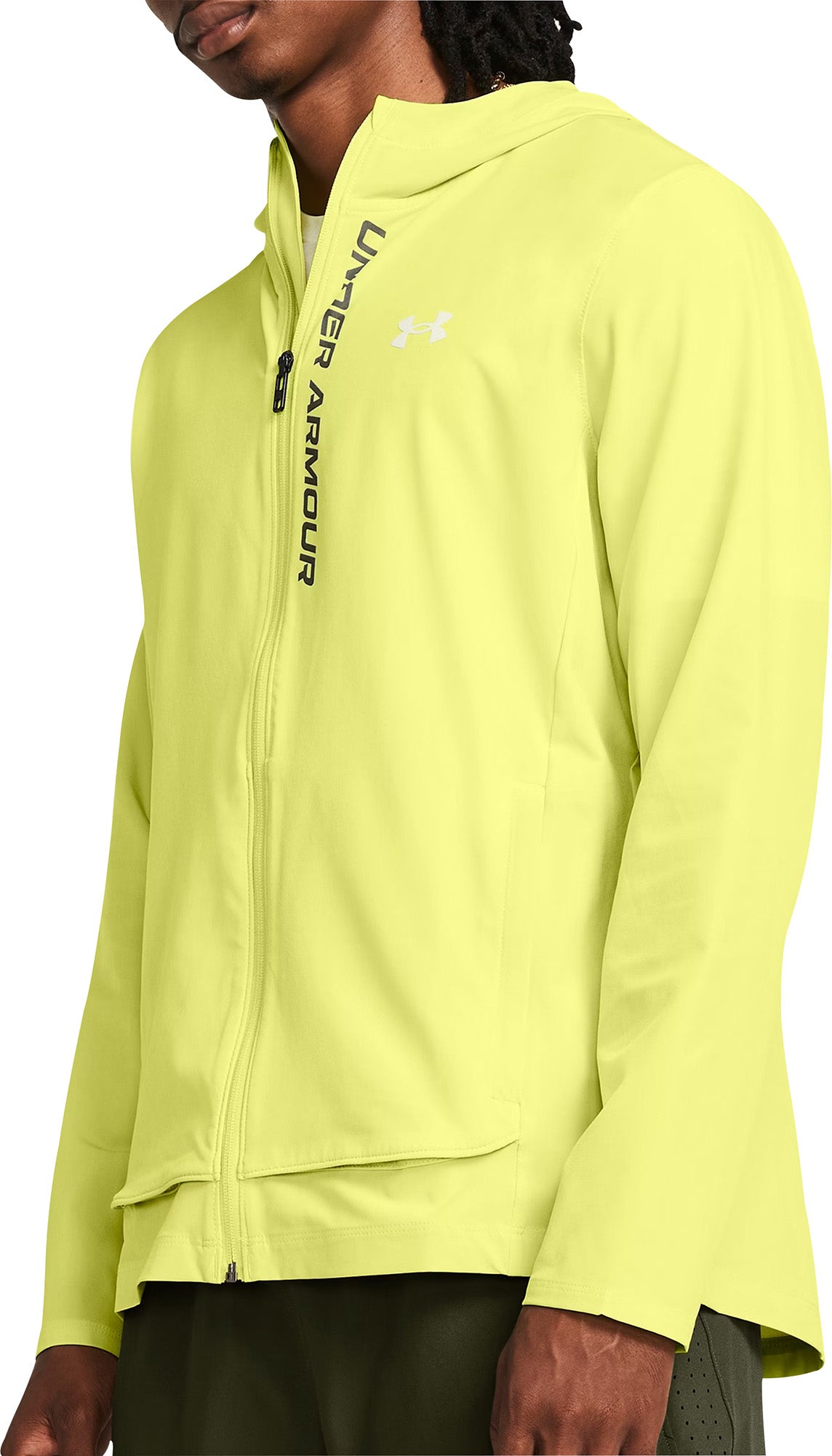 Under Armour OutRun The Storm Mens Running Jacket - Yellow – Start Fitness
