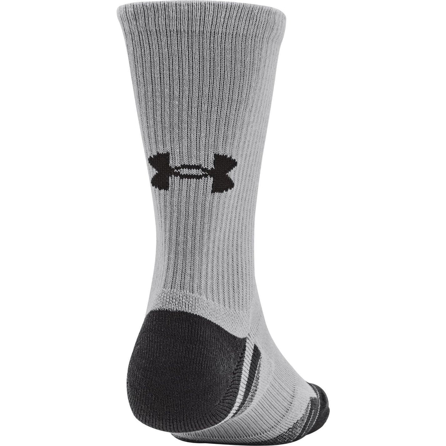 Under Armour Performance Tech (3 Pack) Crew Socks - Grey – Start Fitness