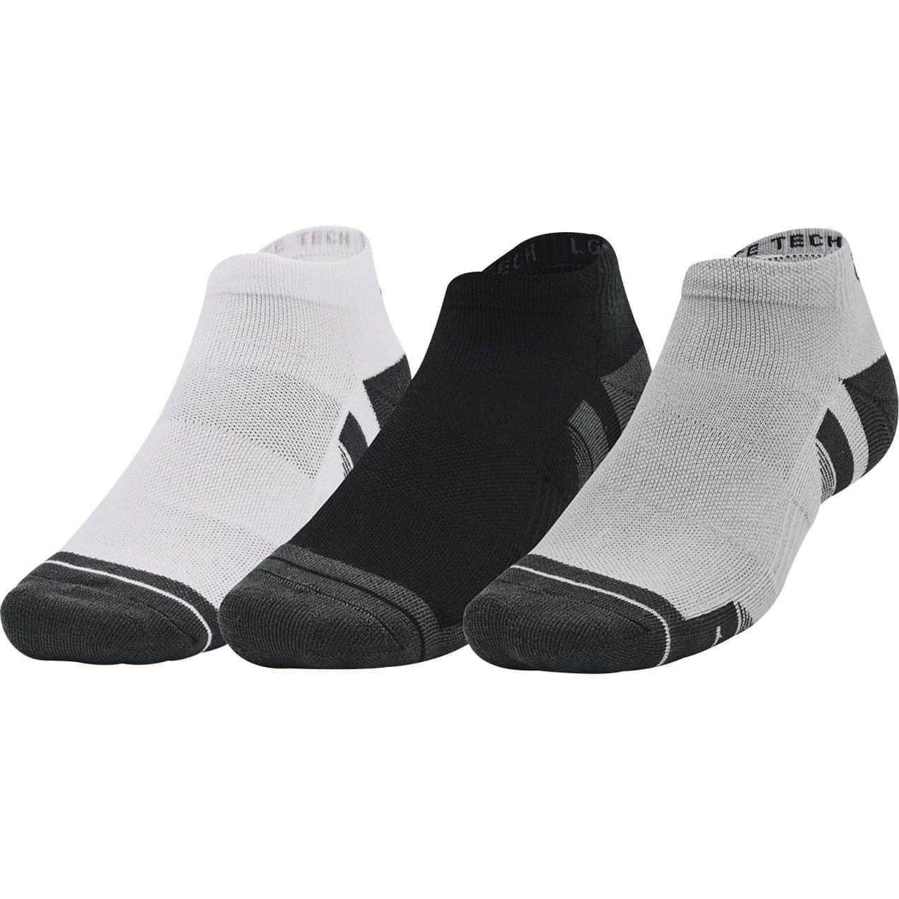 Under Armour Performance Tech (3 Pack) Low Cut Socks - Grey – Start Fitness