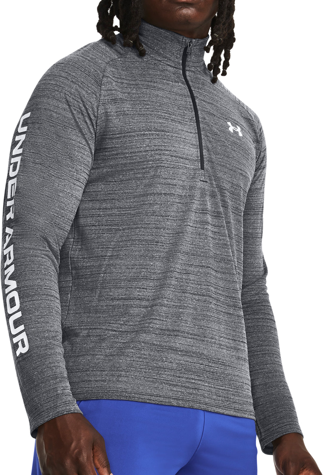 Under Armour Tech Evolved Core Half Zip Mens Training Top - Grey ...