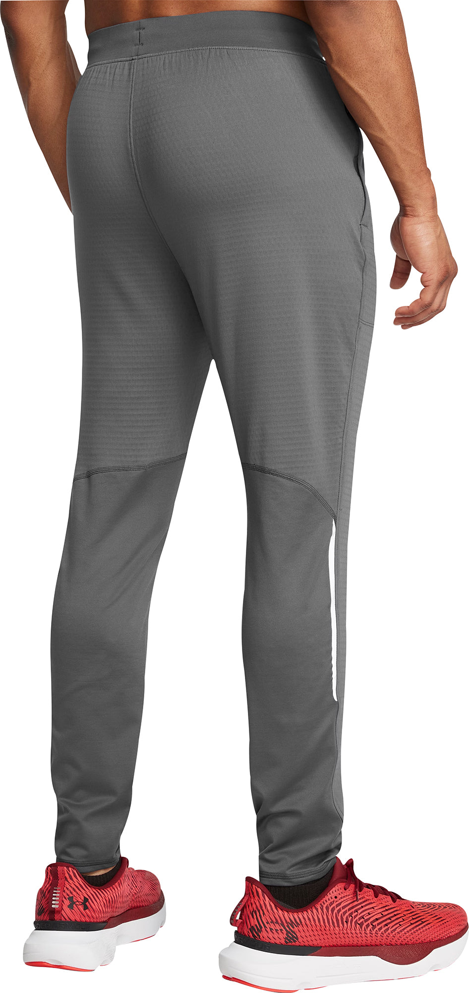 Under Armour Vanish Cold Weather Mens Running Track Pants Grey