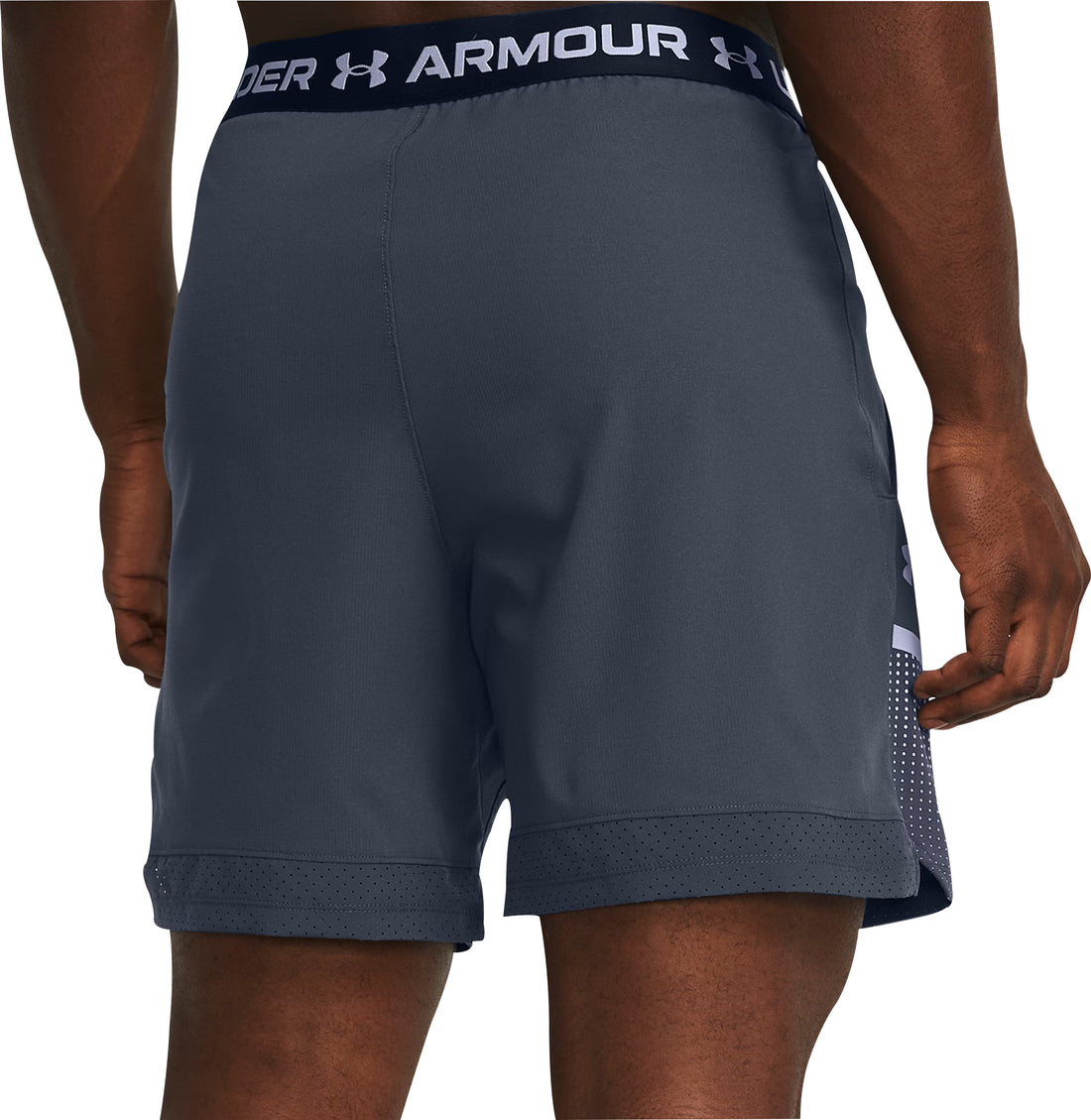 Under Armour Vanish Woven 6 Inch Graphic Mens Training Shorts - Grey ...