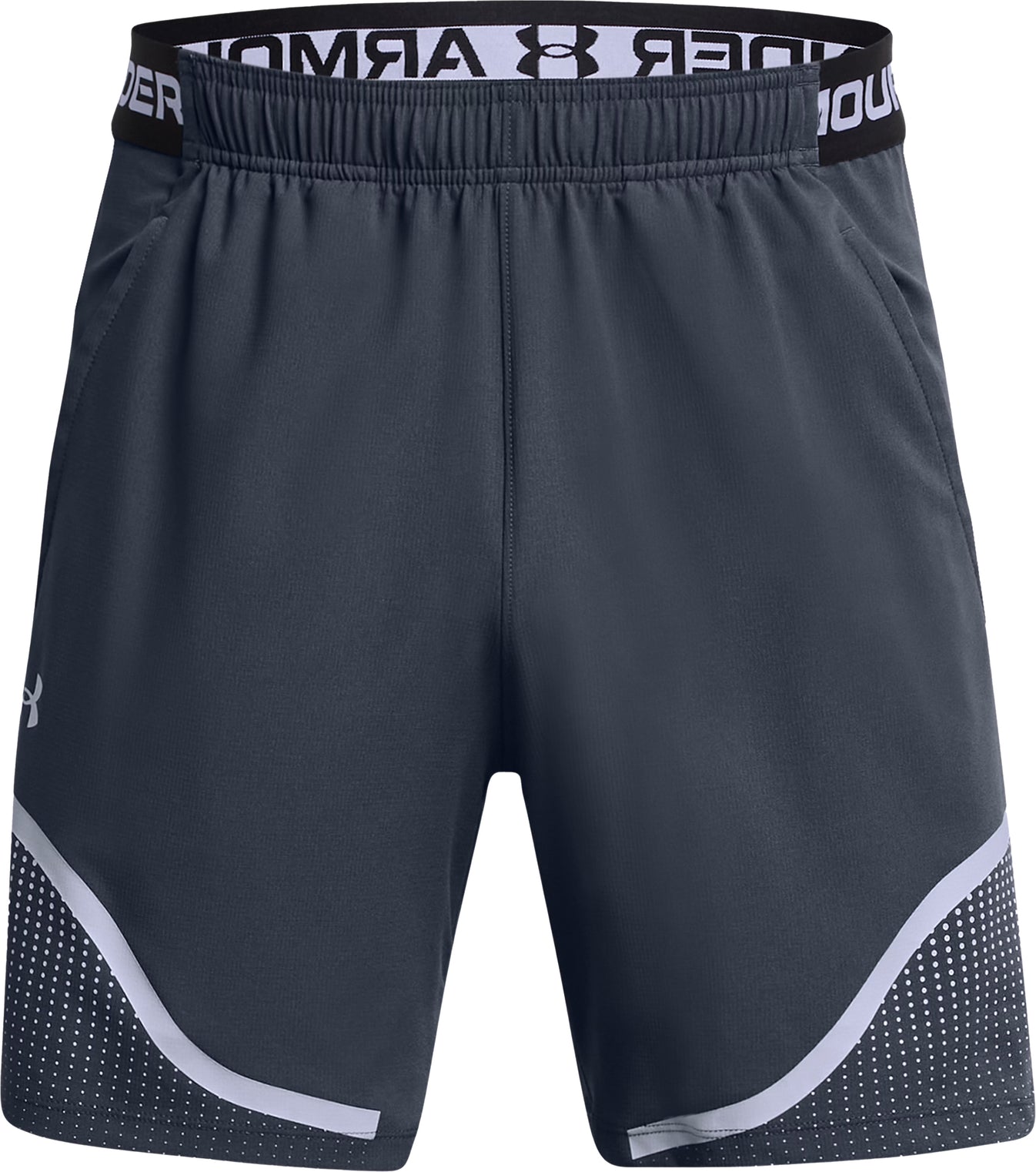 Under Armour Vanish Woven 6 Inch Graphic Mens Training Shorts - Grey ...