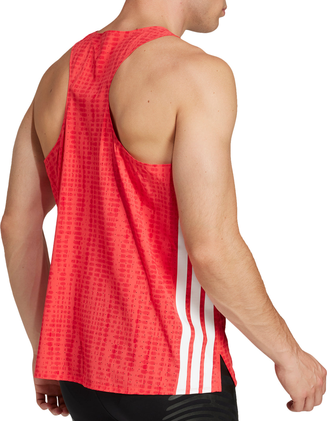 adidas Adizero Mens Running Vest - Red – Start Fitness