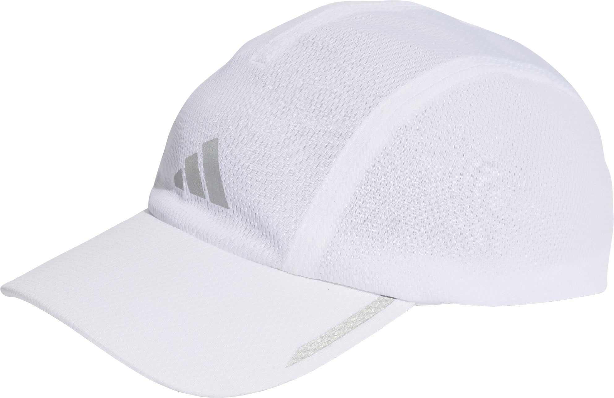 adidas AeroReady 4 Panel Mesh Running Cap - White – Start Fitness