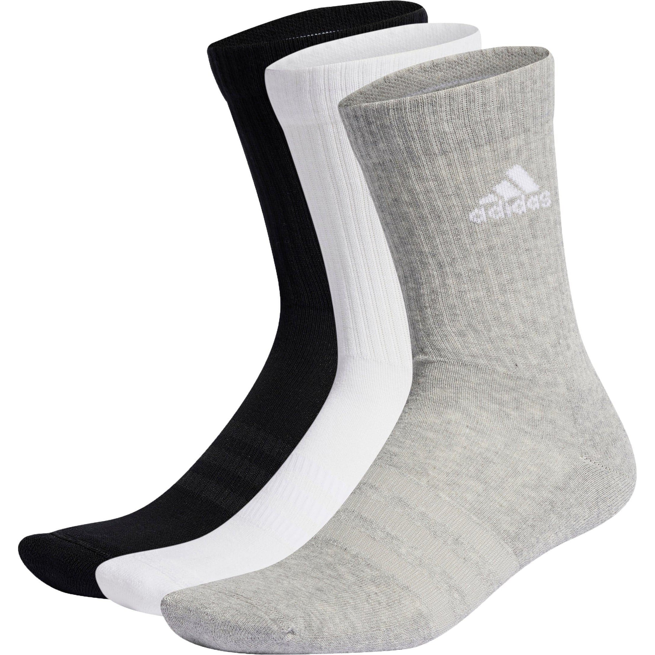 adidas Cushioned (3 Pack) Crew Training Socks - Multi – Start Fitness