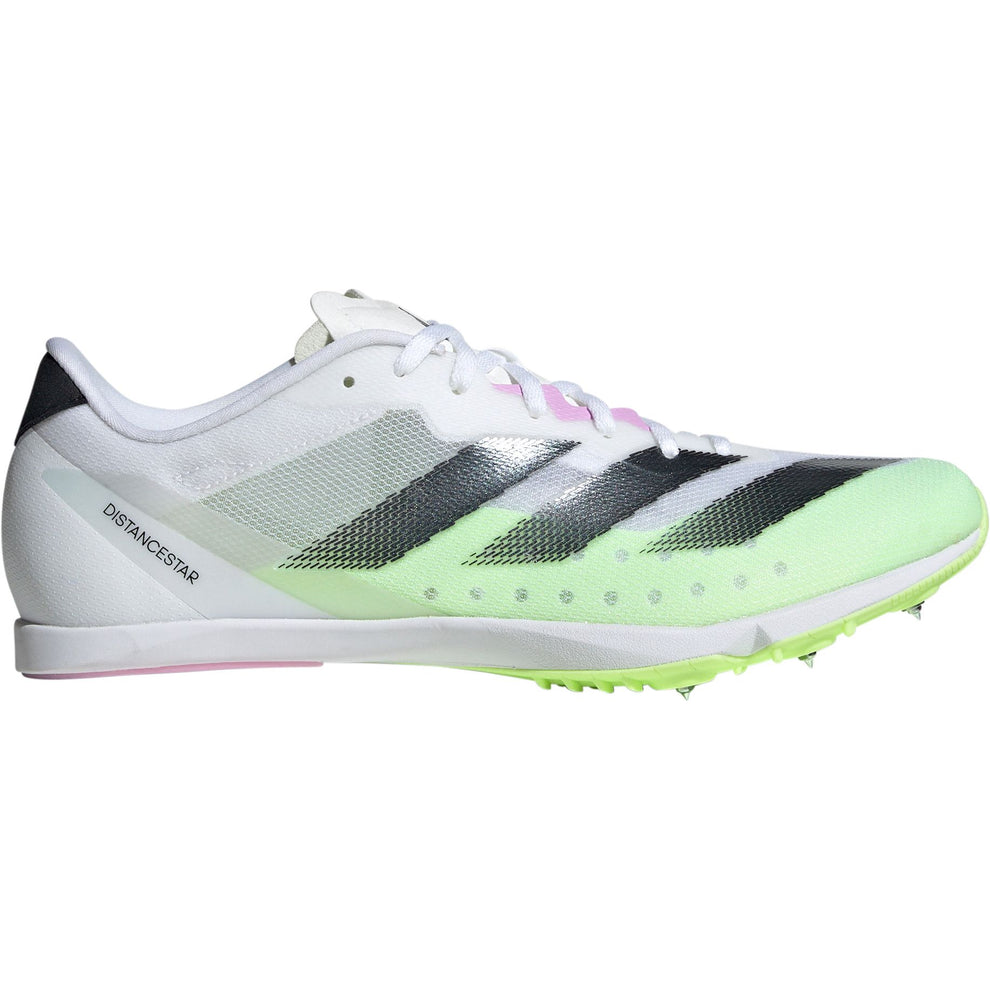 adidas Distancestar Running Spikes - White – Start Fitness