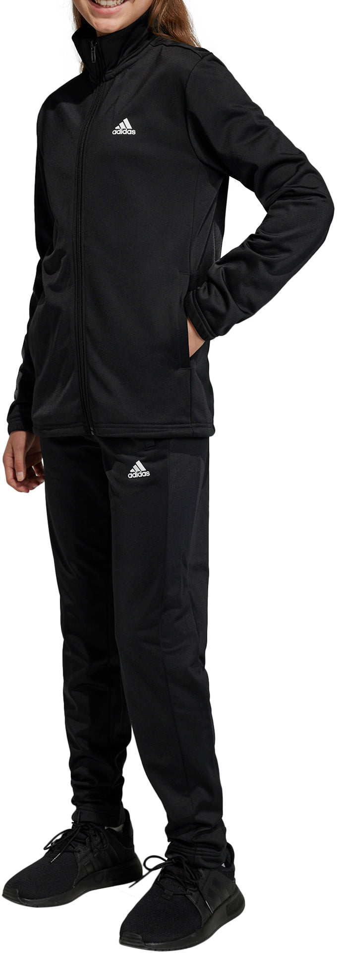 adidas Essentials Big Logo Junior Tracksuit - Black – Start Fitness