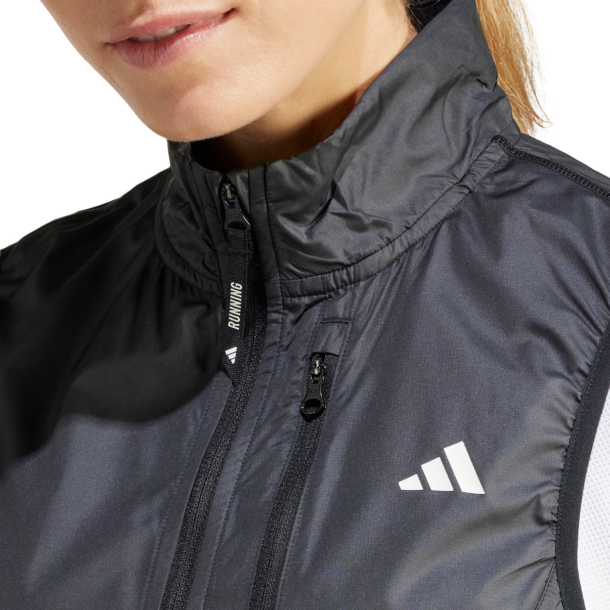 adidas Own The Run Womens Running Gilet - Black – Start Fitness
