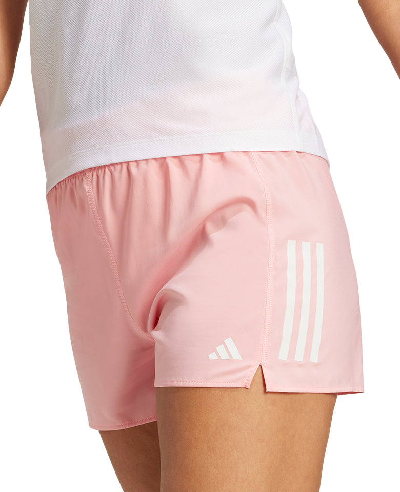 adidas Own The Run 4 Inch Womens Running Shorts - Pink – Start Fitness
