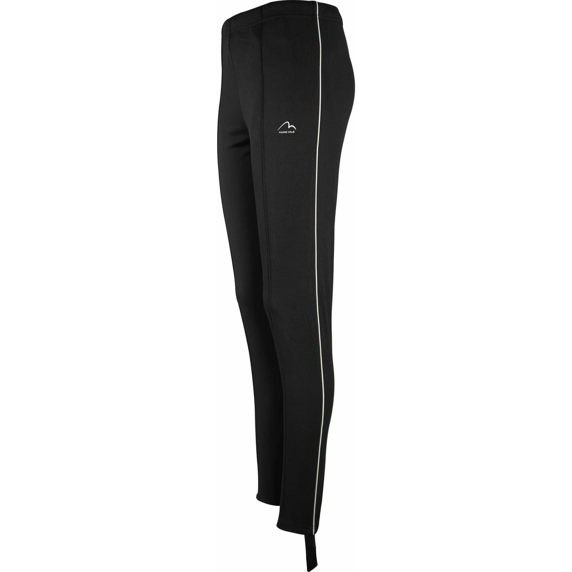 More Mile Essentials Mens Running Tracksters - Black – Start Fitness