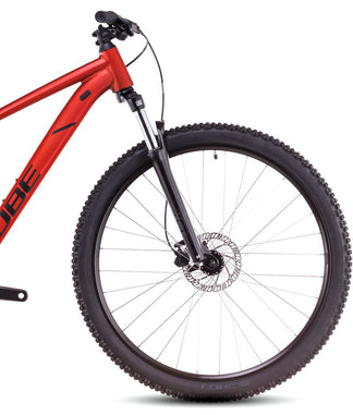 Cube Aim Pro Mountain Bike 2025 - Fire Orange – Start Fitness