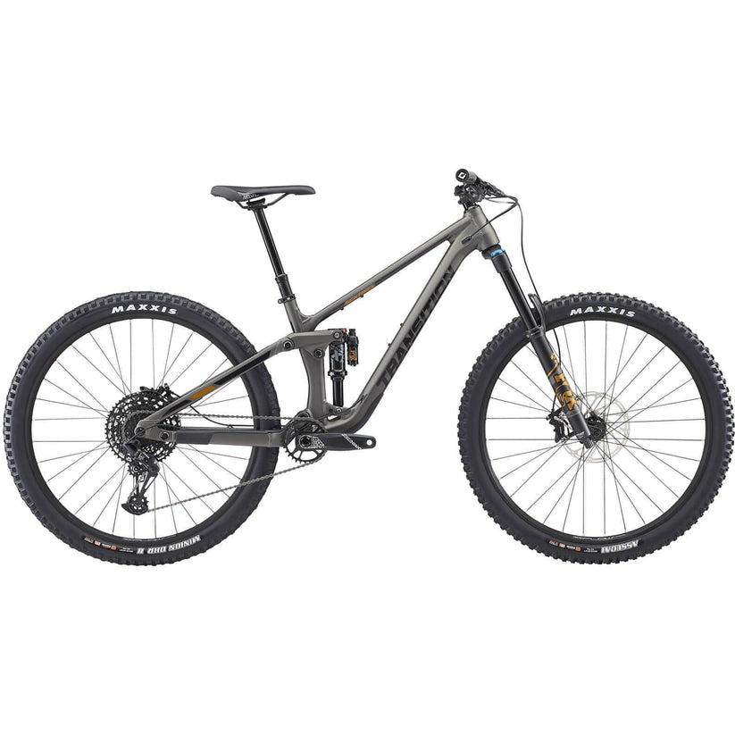 Transition Sentinel NX Alloy Mountain Bike 2024 - Black Powder – Start ...